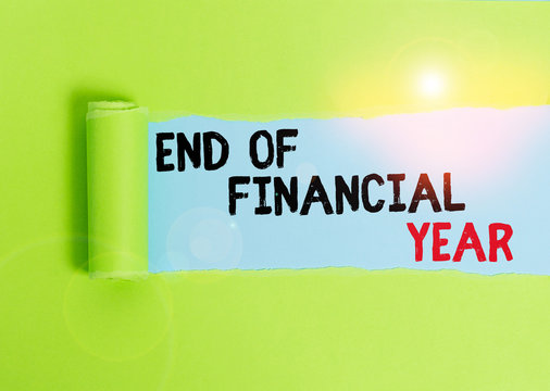 Why 31 December Financial year end